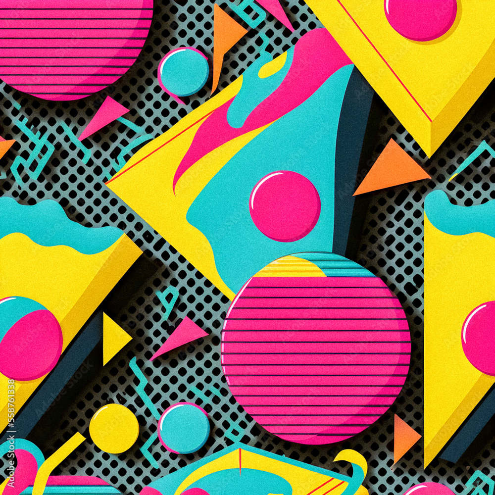 80s and 90s pattern,granular texture, background, illustration ...