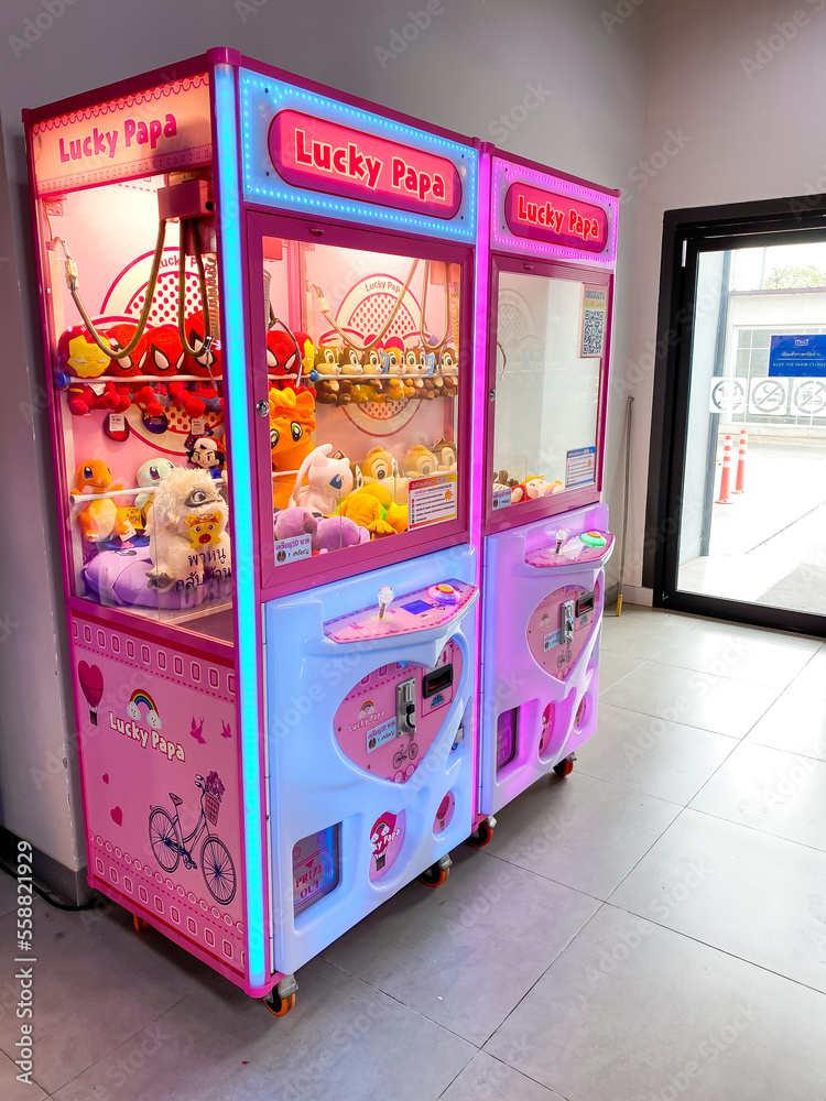 Bangkok Thailand - 3 Jan 2023: Toys vending machine store at Chatuchak ...