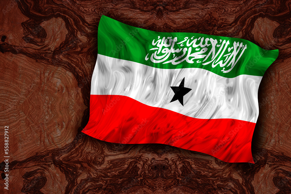 National flag of Somaliland. Background with flag of Somaliland Stock ...