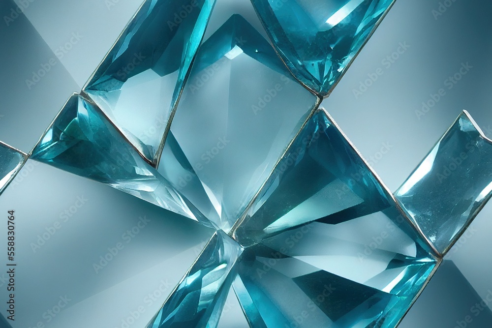 Aquamarine March Birthstone Gem Gemstone Jewel Crystal Seamless Texture ...