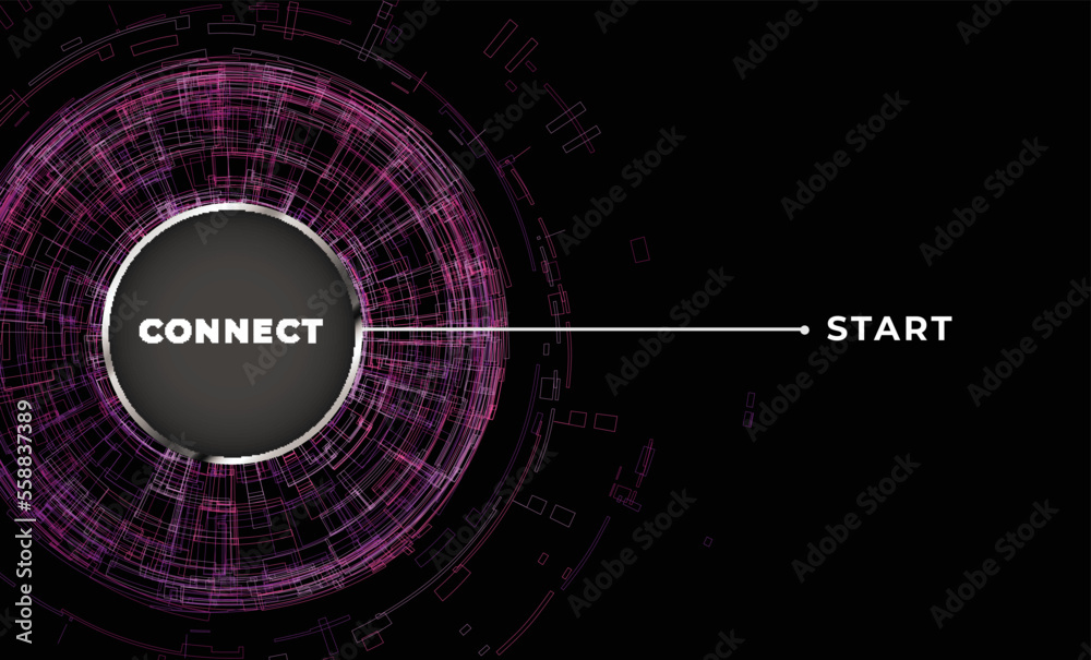 Start to connect - Background Abstract design circuit elements ...