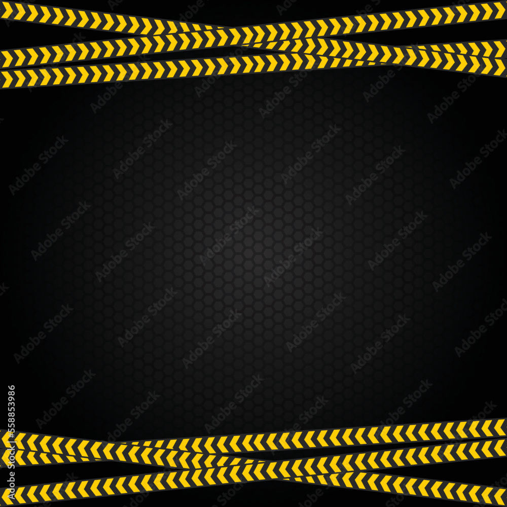 Construction Background texture black and yellow template, Black and ...