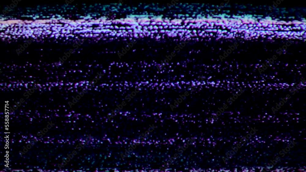 White noise tv signal old screen analog bad signal static pattern ...