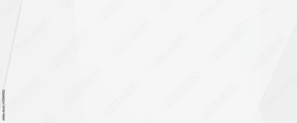 Abstract white background with diamond and triangle shapes layered in ...