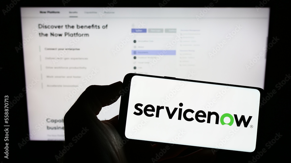 Stuttgart, Germany - 12-31-2022: Person holding cellphone with logo of ...