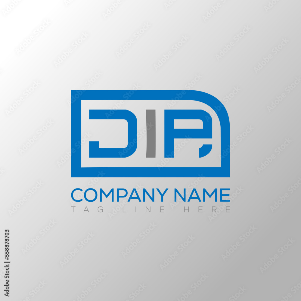 JIP letter logo creative design. JIP unique design. Stock Vector ...