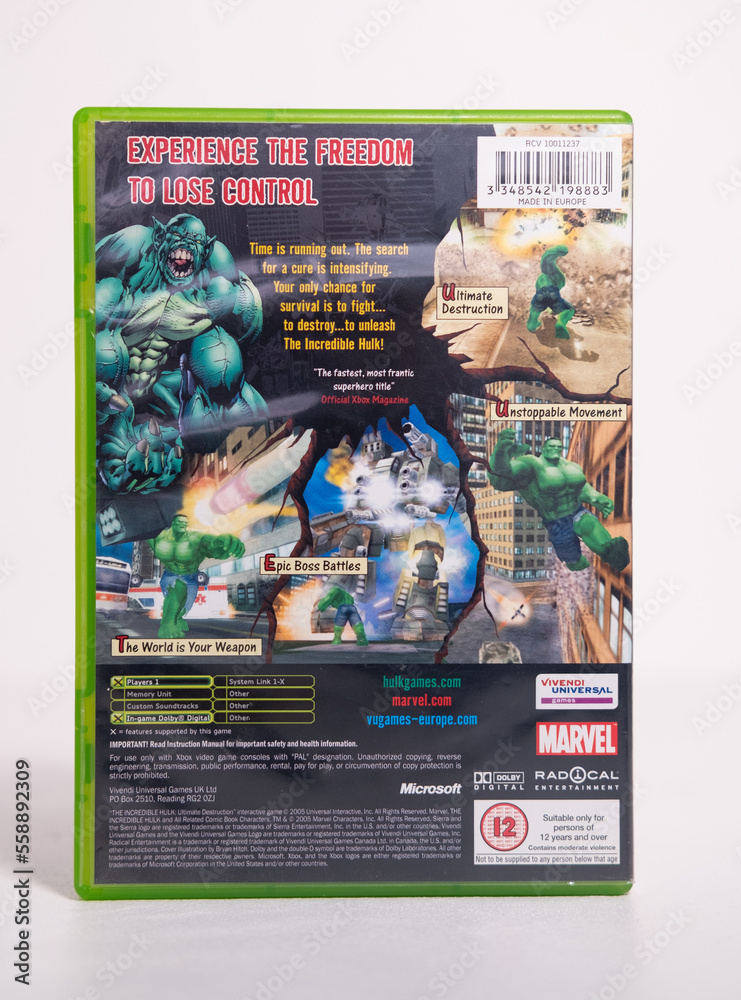 Foto de Kent, england, 01.01.2023 An original The incredible Hulk ...