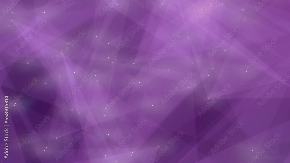 Video „Bright glow purple plexus with dot animation background effect ...