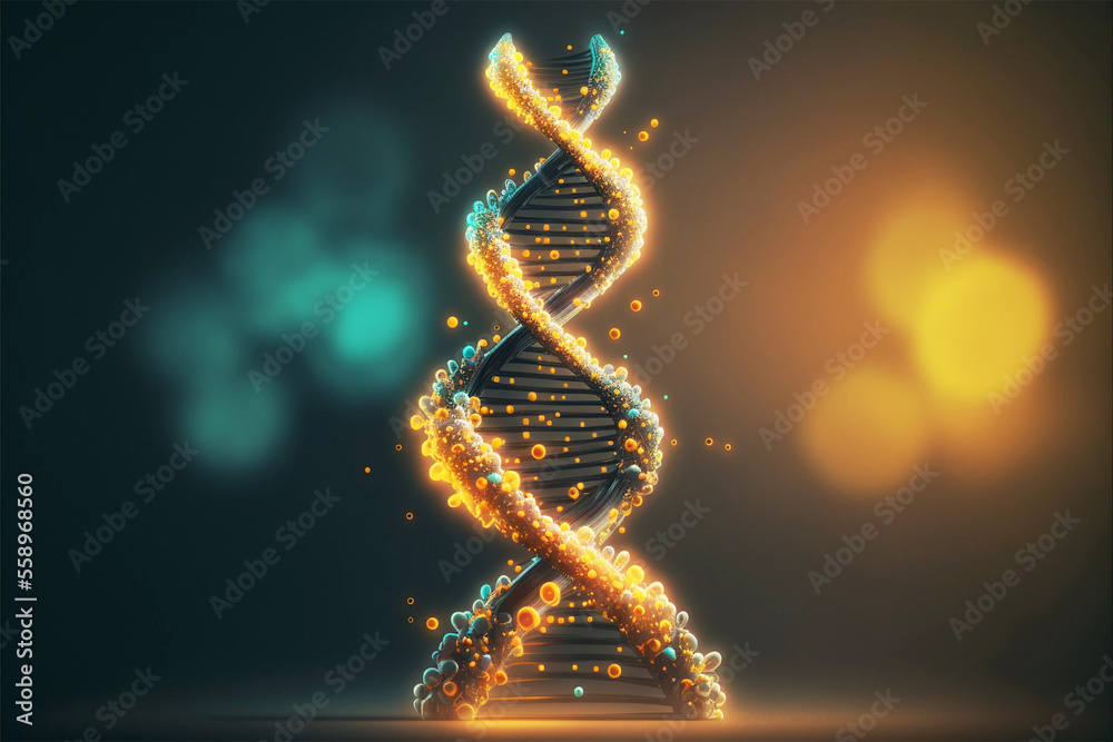 DNA sequence, chromosome, genome 4, 3d dna, double elysis, 3d of dna ...