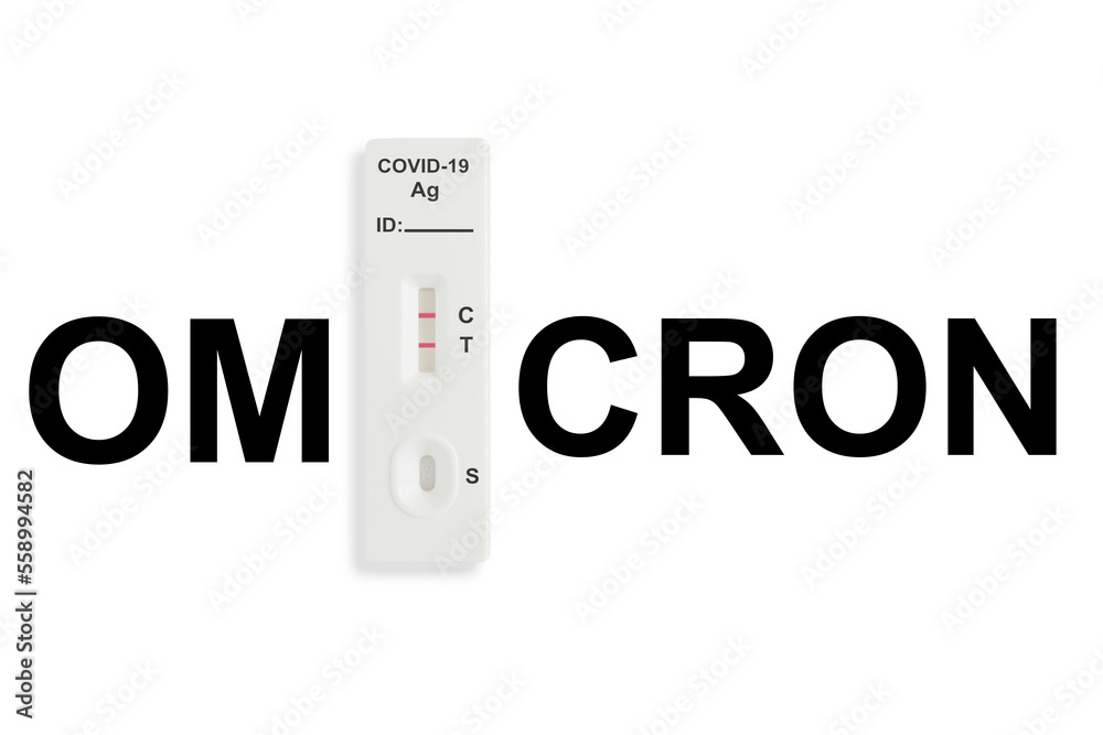 Rapid antigen test kit with positive result during swab COVID 19 ...