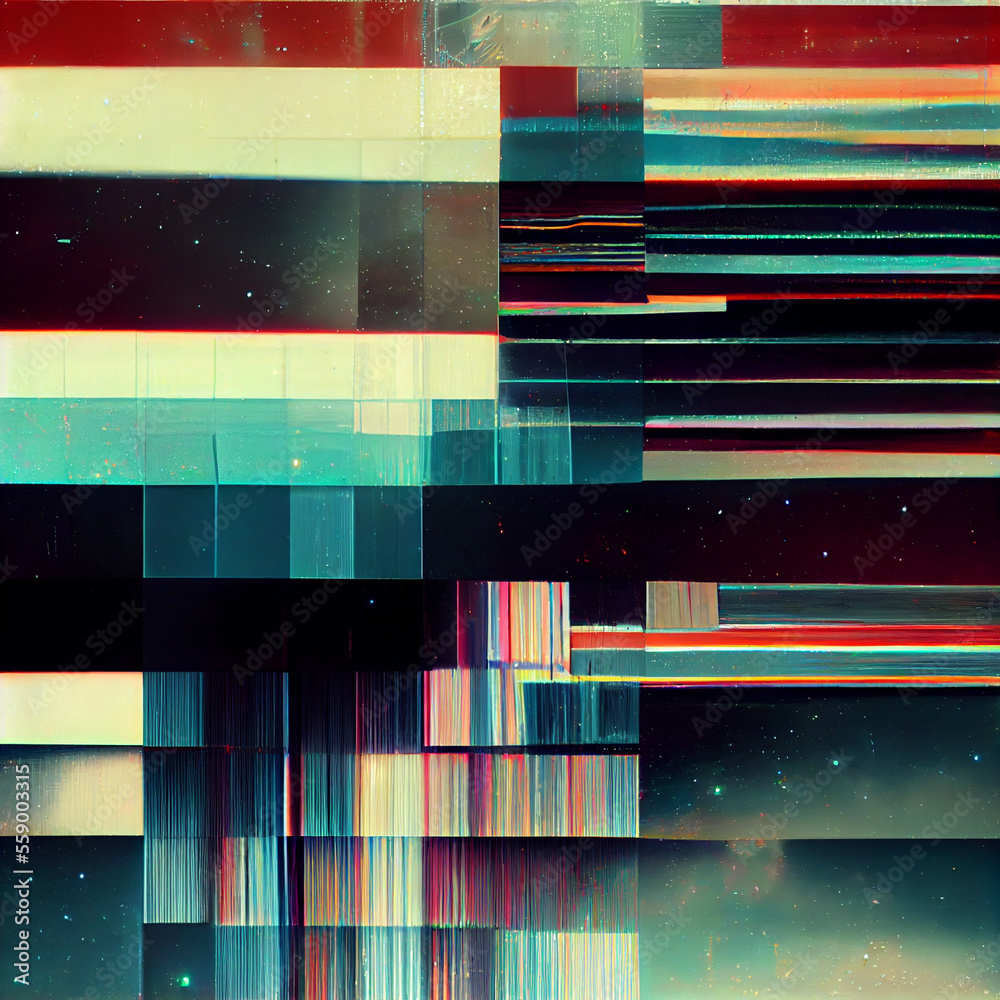 Glitch background abstract glitchy technology retro vhs video wallpaper ...