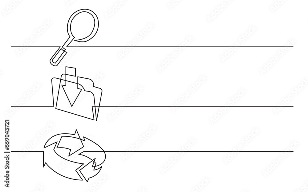PNG image with transparent background of continuous line drawing of ...