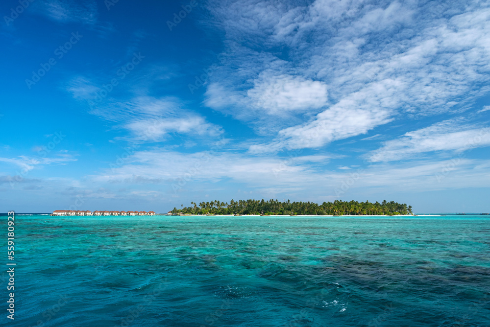 Foto de Maldives, Indian Ocean, Vaavu Atoll, Felidhoo Atoll, Alimathà ...
