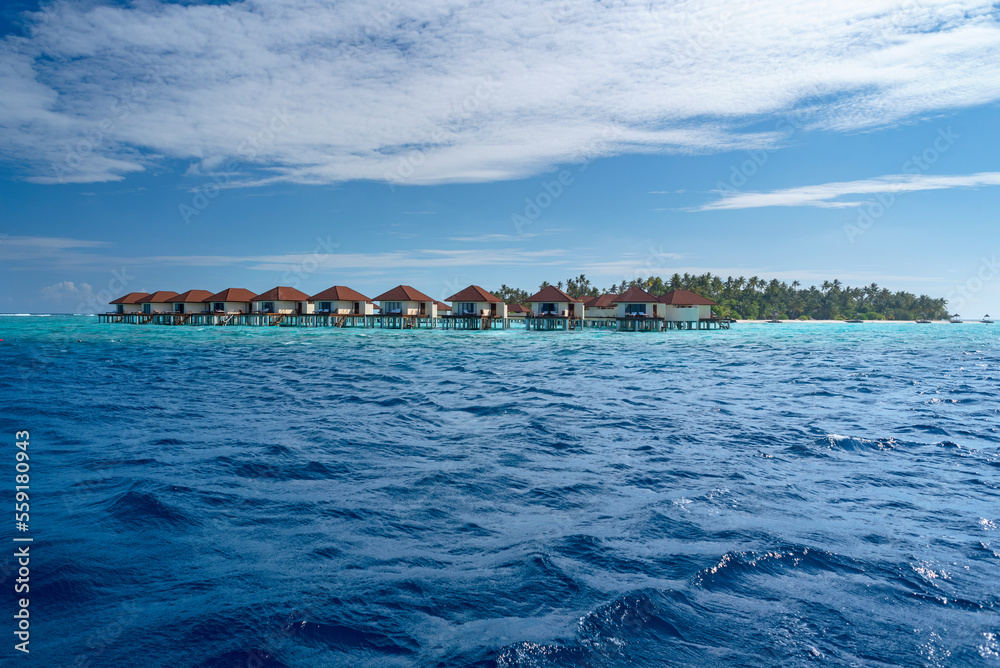 Foto de Maldives, Indian Ocean, Vaavu Atoll, Felidhoo Atoll, Alimathà ...