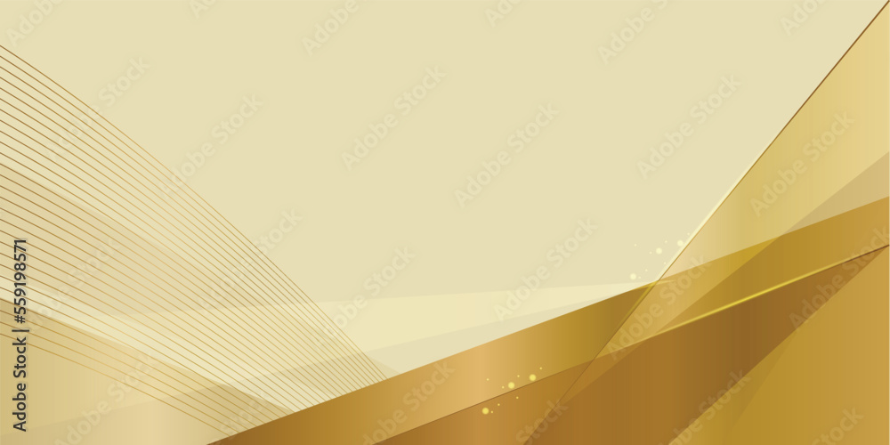 Luxury gold graphic template background poster Stock Vector | Adobe Stock