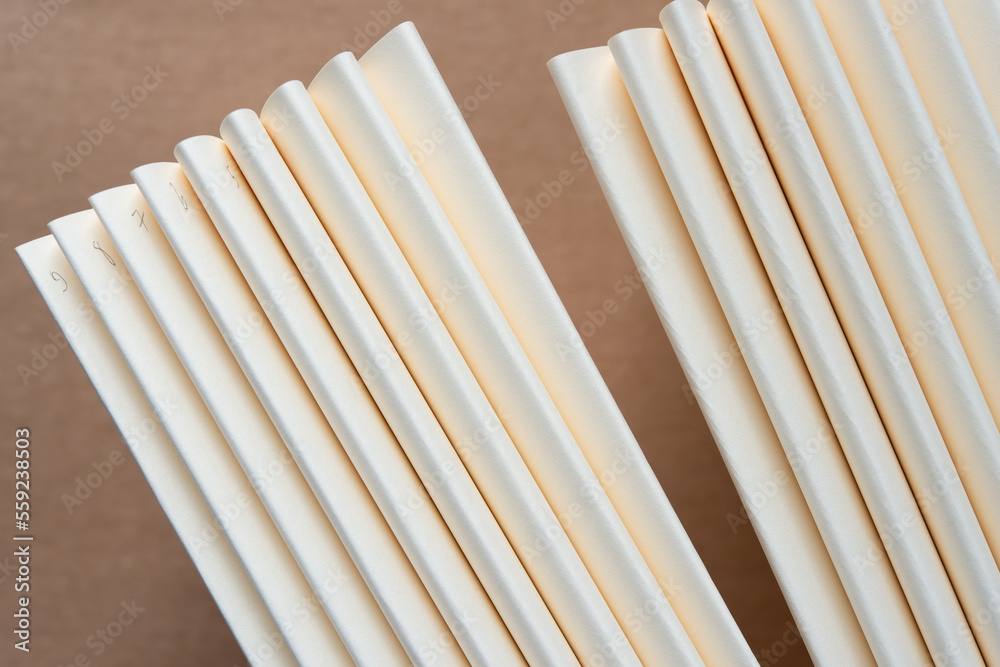 folded paper into what are known as "signatures" in bookbinding ...