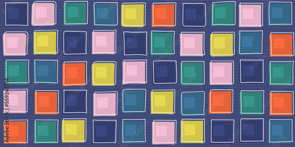 Colorful and casual mosaic cube tile. Texture multicolored for print ...