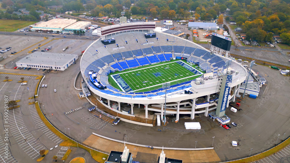 Simmons Bank Liberty Stadium of Memphis - home of the Tigers Football ...