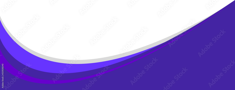 Purple curved border header and footer Stock Vector | Adobe Stock