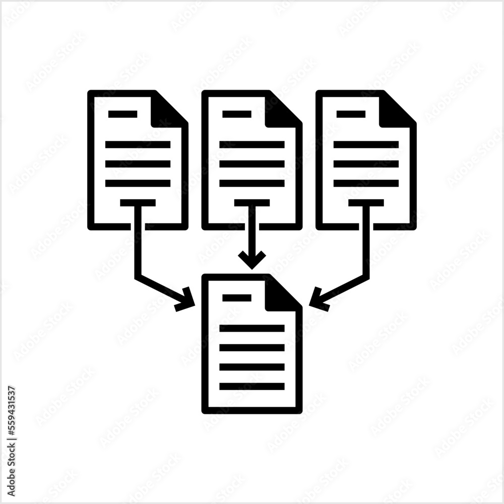 Merge And Center Icon
