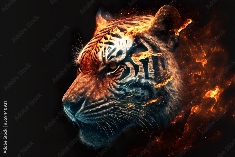 Fire Animals Wallpaper
