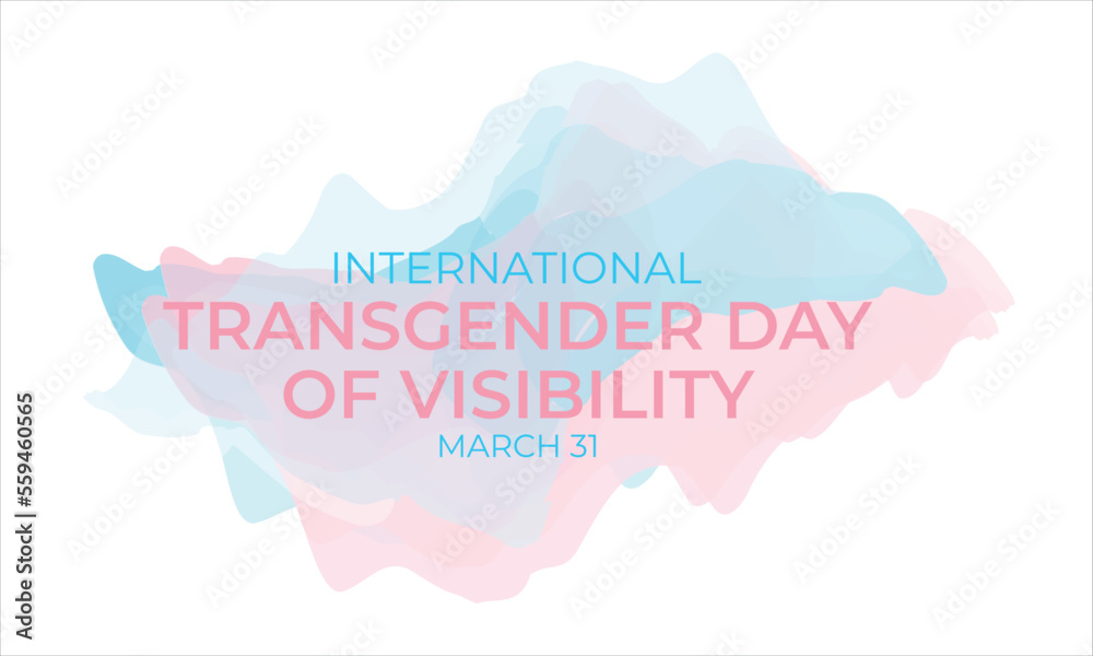 Vetor de International Transgender Day of Visibility vector, World ...