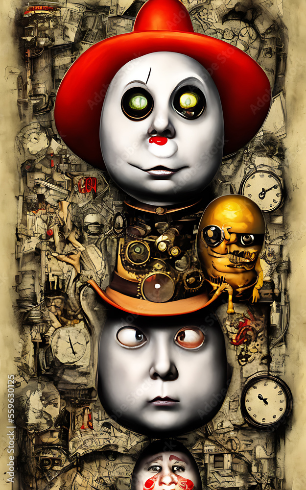 Generative AI poster/background image of highly intricate and detailed ...