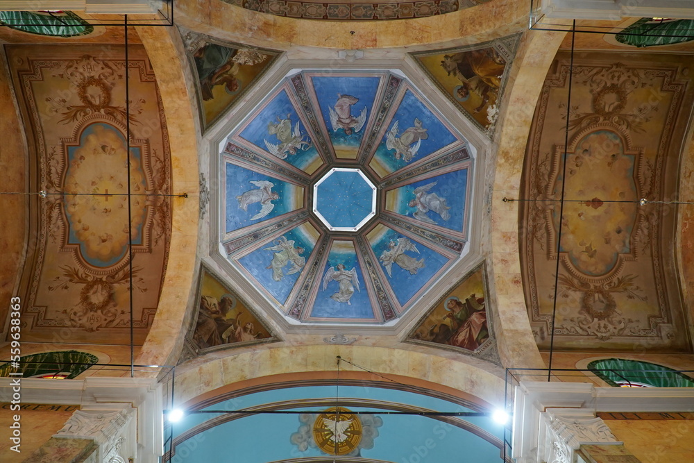 Church of Saint Sebastian (Sao Sebastiao) in Manaus, Amazon state ...
