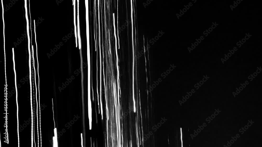 Video „Fast stop motion night city and traffic lights. Urban buildings ...