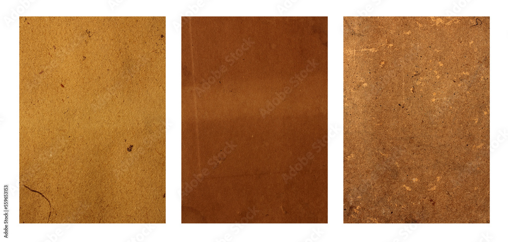 Vintage brown paper texture background. in A4 size for design work page ...