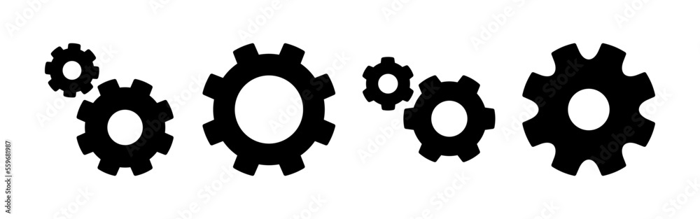 setting Icon vector for web and mobile app. Cog settings sign and ...