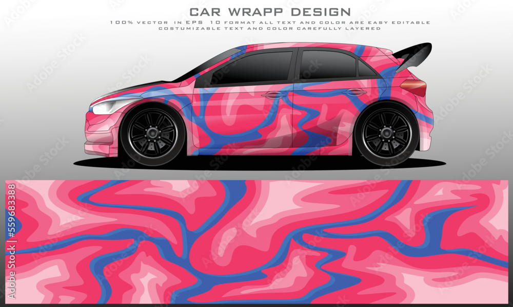 car livery graphic vector. abstract grunge background design for ...