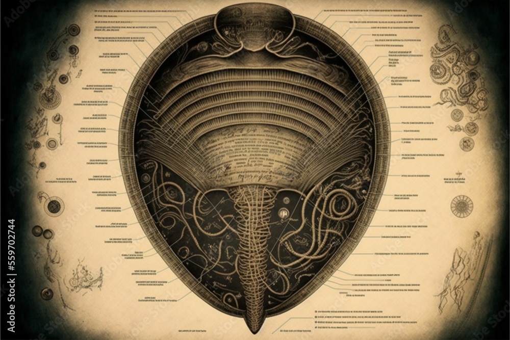 Completely incorrect and very detailed anatomy of alien species ...