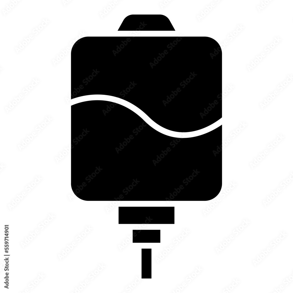 infusion bag icon Stock Vector | Adobe Stock