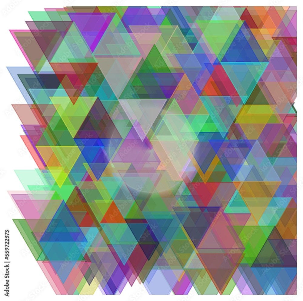 Experience the beauty and creativity of futuristic triangle designs ...