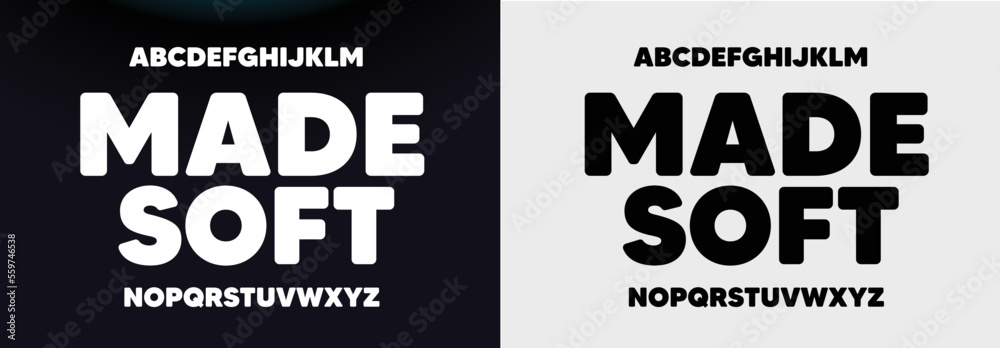 Sports minimal tech font letter set. Luxury vector typeface for company ...