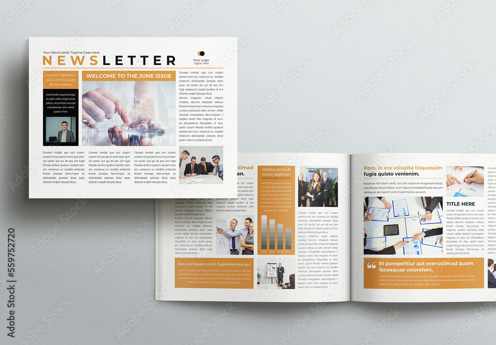 Newsletter Design Samples