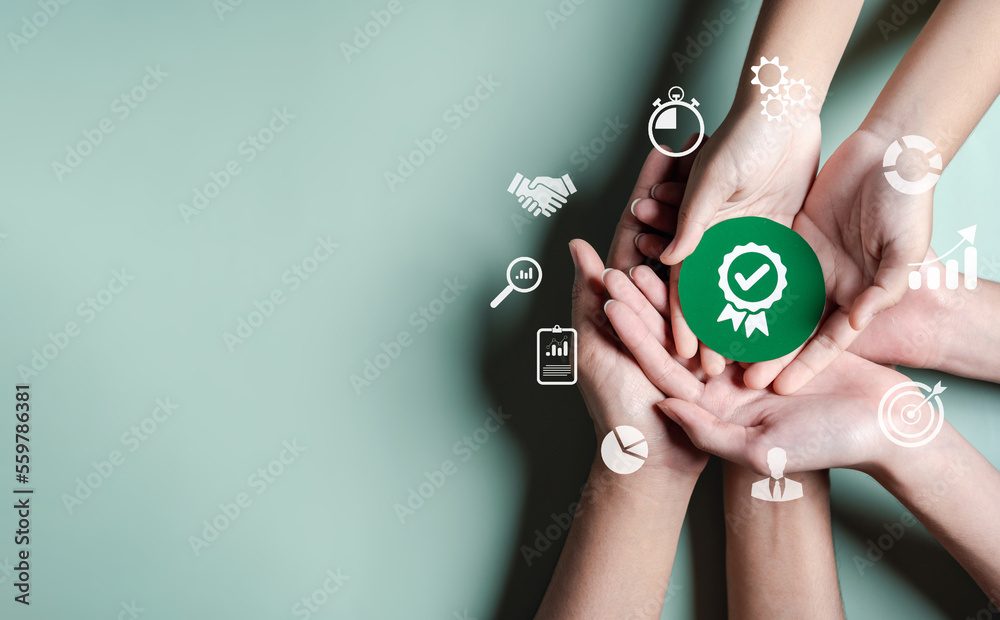 People and Customer giving score to service Quality assurance ...