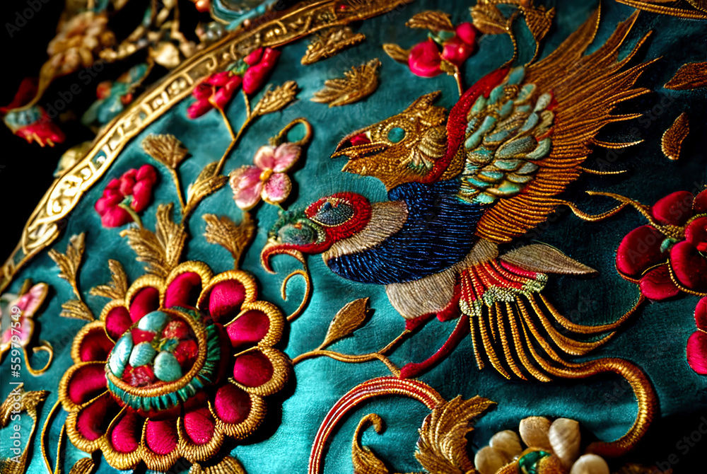 Chinese Silk Fabric