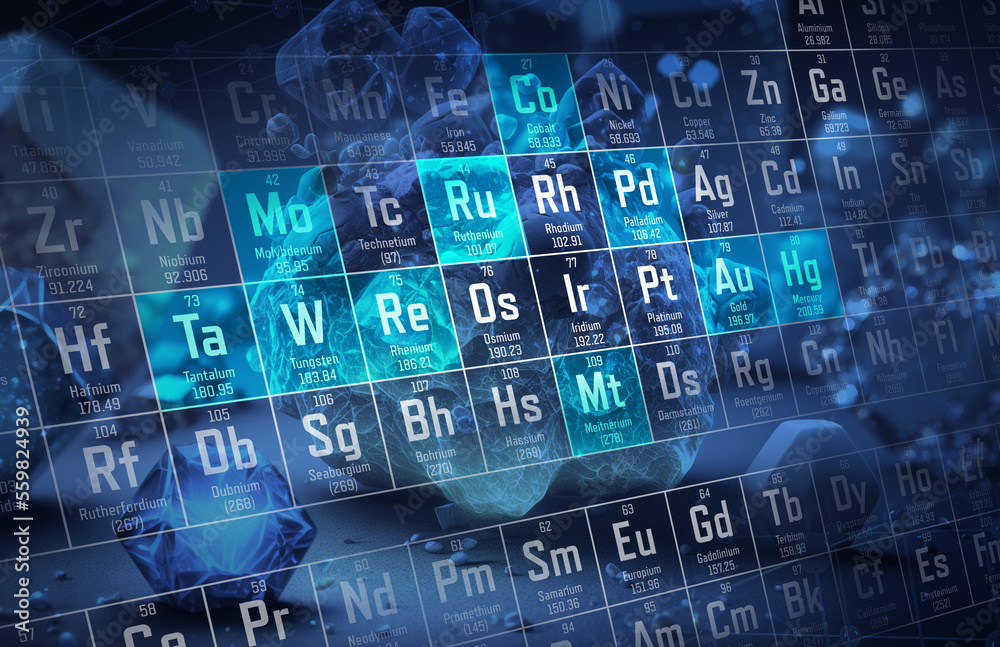 periodic table of elements Stock Illustration | Adobe Stock