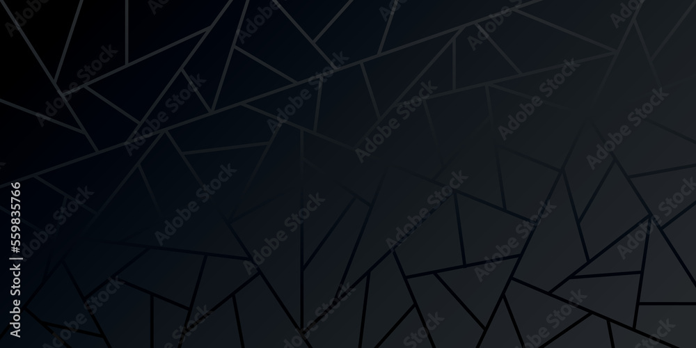 vector illustration of abstract background with dark lines and black ...
