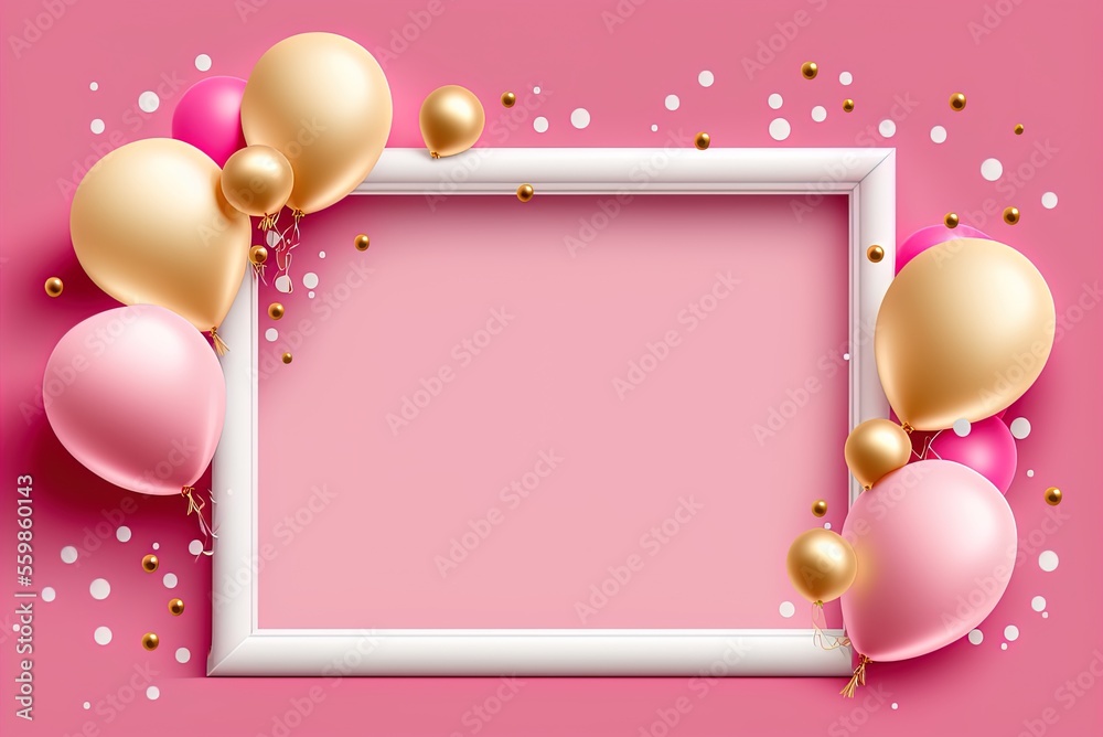 Photo Frame Birthday Background at Callie Ellis blog