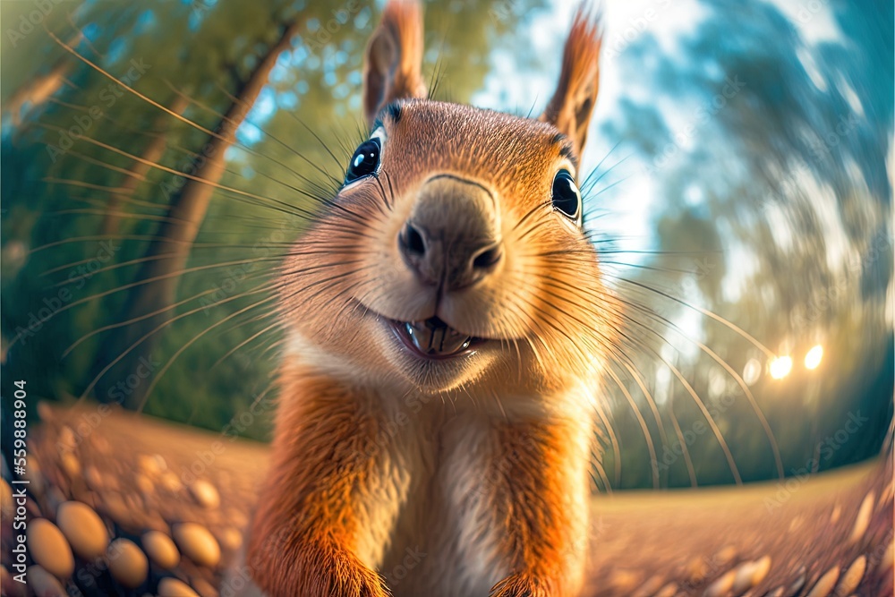 Squirrel Smile