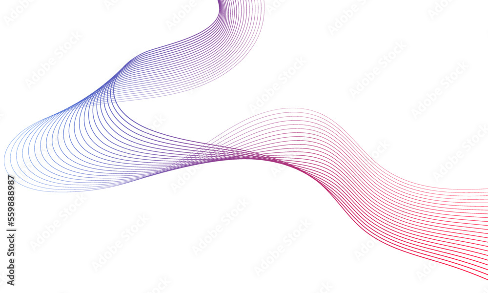 Abstract colorful luxury background with wave element for design ...