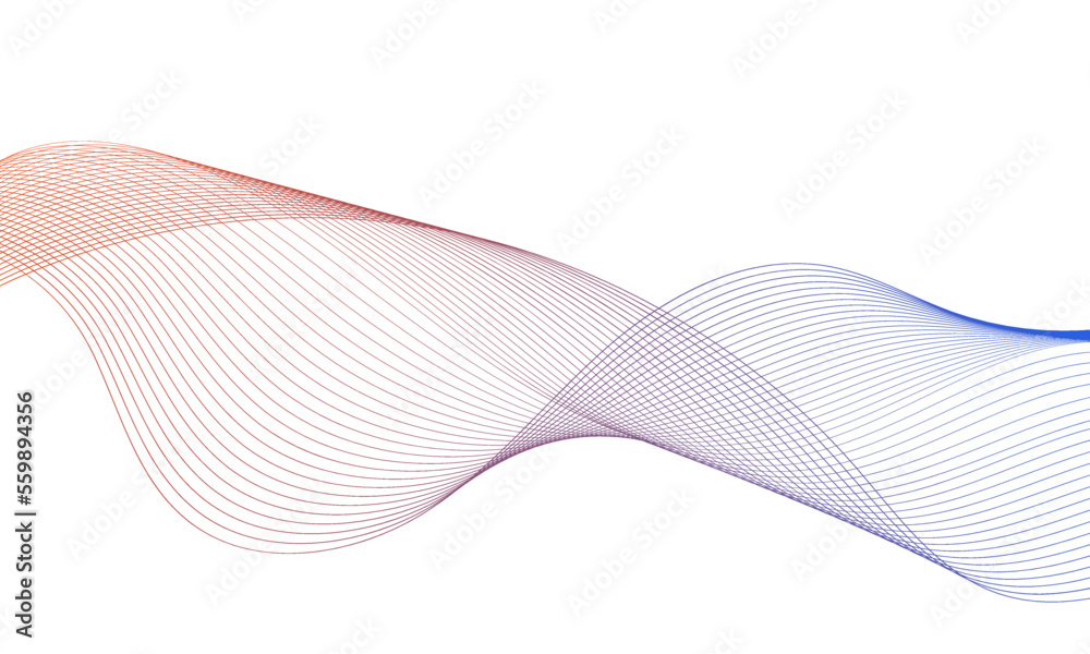 Abstract colorful luxury background with wave element for design ...