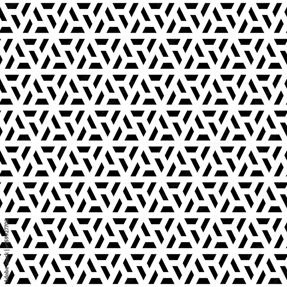 Mosaic. Polygons. Jagged figures ornament. Repeated geometric shapes ...