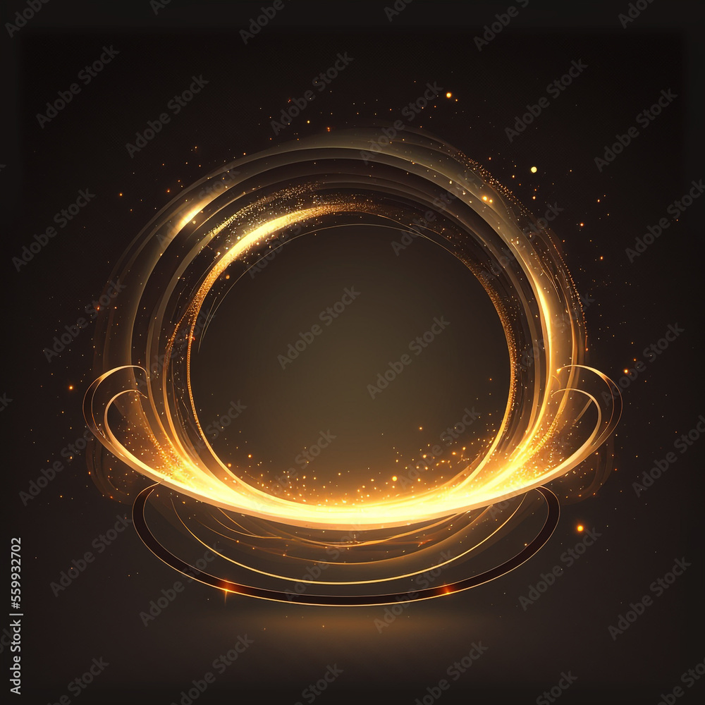 Gold metal texture Elegant gold glitter sparkle and Bokeh effect on ...