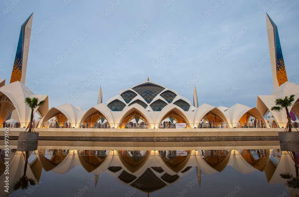 Al Jabbar great mosque of West Java, a brand new mosque, one of the ...