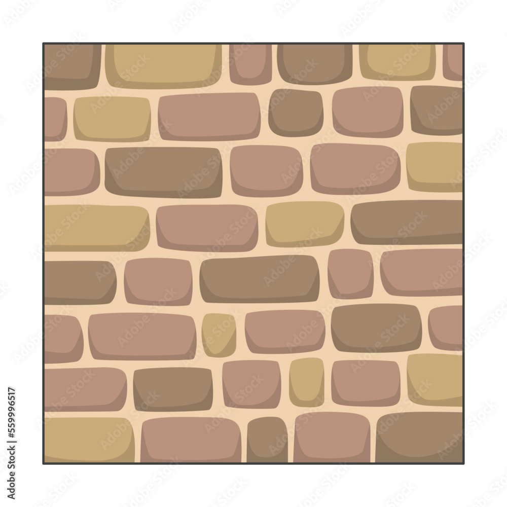 Cobblestone road with mosaic cobble flagstone blocks. Stone tiles ...