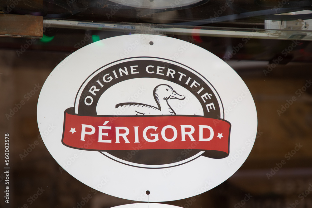 perigord origine certifiee logo brand and text sign shop specialized in ...